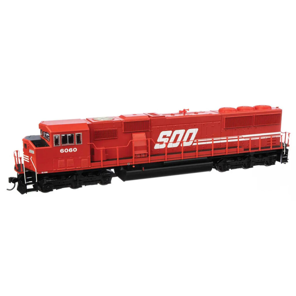 Walthers Mainline HO SD60M 3 Window Soo Line w/ DCC & Sound - Spring ...