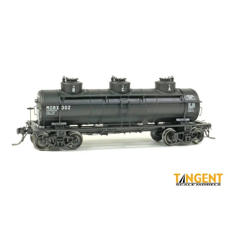 Tangent HO GA 6,000 Gal 3 Compartment Tank Car Mobil Oil "MOBX ...