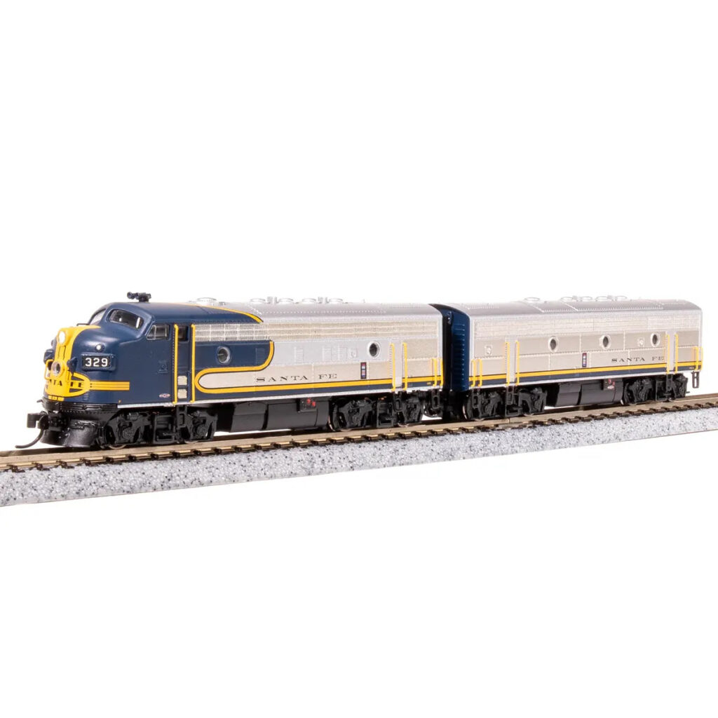 Broadway Limited Paragon 4 N F7A&B Santa Fe "Bluebonnet" w/ DCC & Sound - Spring Creek Model Trains