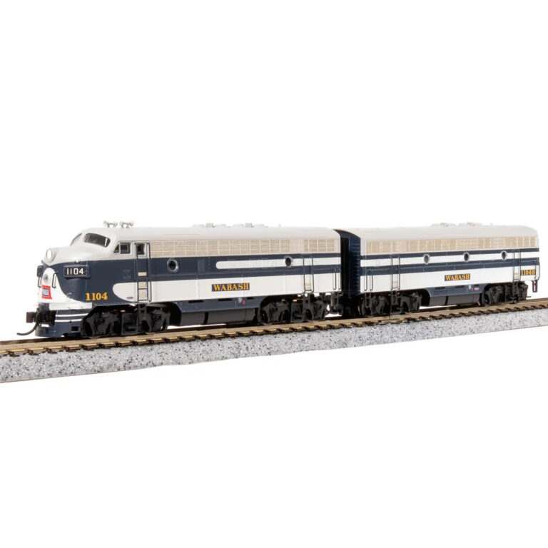 Broadway Limited Paragon 4 N F7A&B Wabash w/ DCC & Sound - Spring Creek Model Trains