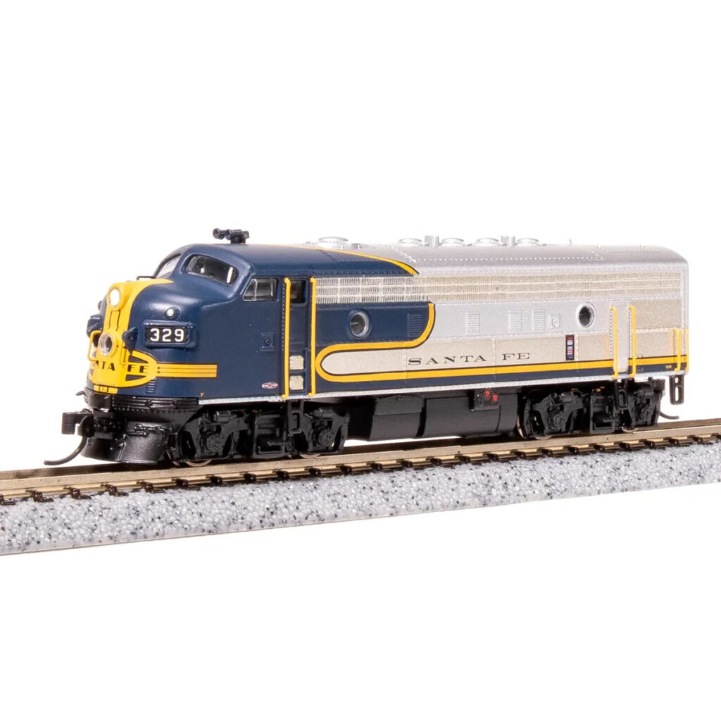 Broadway Limited Paragon 4 N F7A Santa Fe "Bluebonnet" w/ DCC & Sound ...