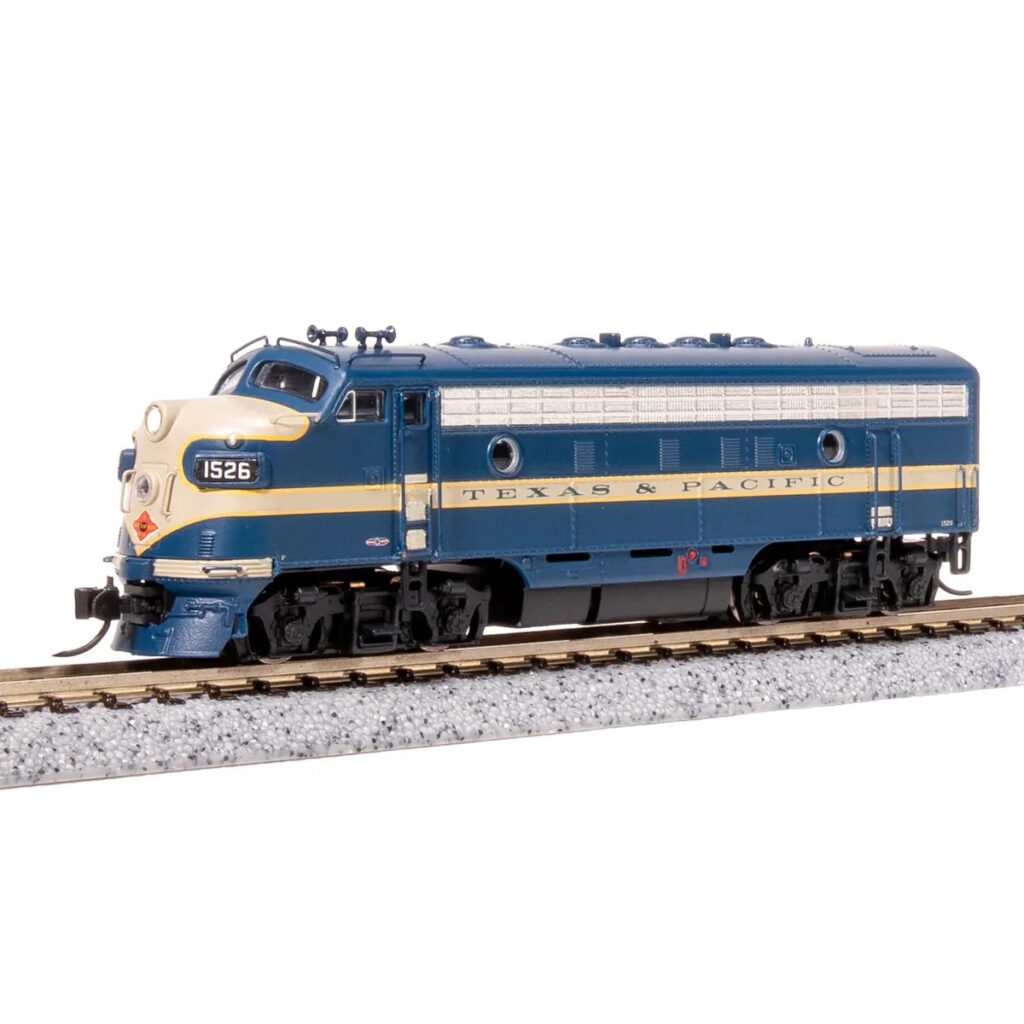 Broadway Limited Paragon 4 N F7A Texas & Pacific w/ DCC & Sound - Spring Creek Model Trains
