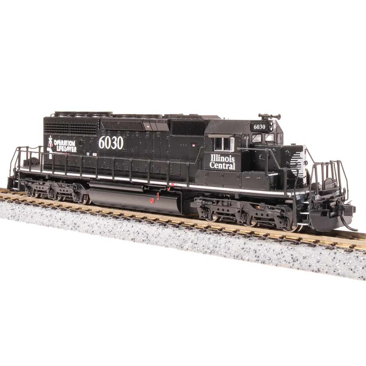 Broadway Limited Paragon 4 N SD40-2 Illinois Central w/ DCC & Sound - Spring Creek Model Trains