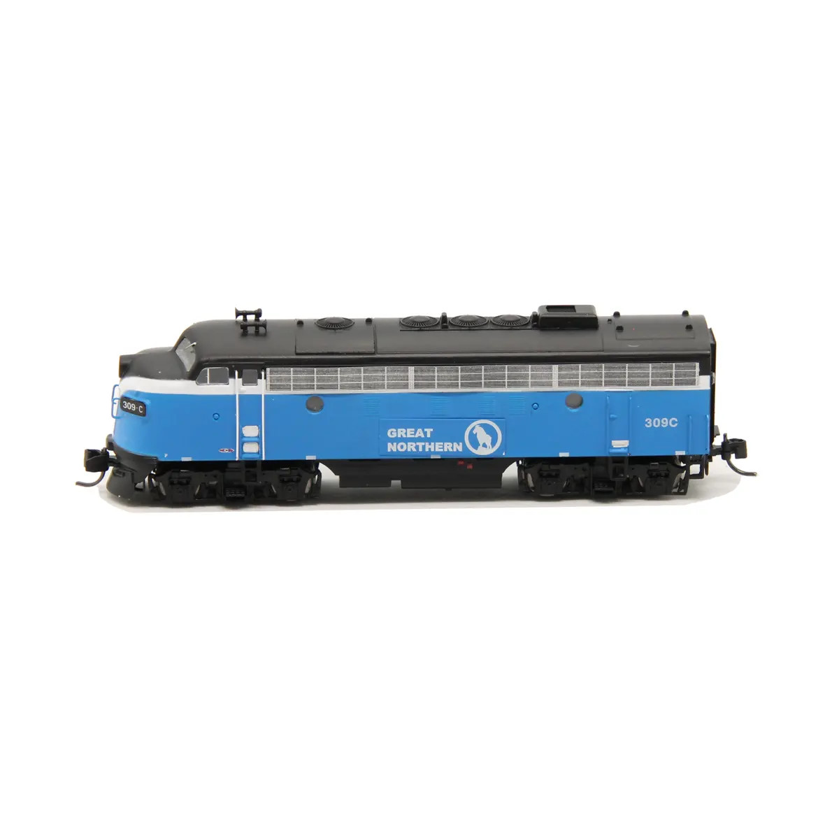 Intermountain N F7A Great Northern "Big Sky Blue" w/ DCC & Sound ...