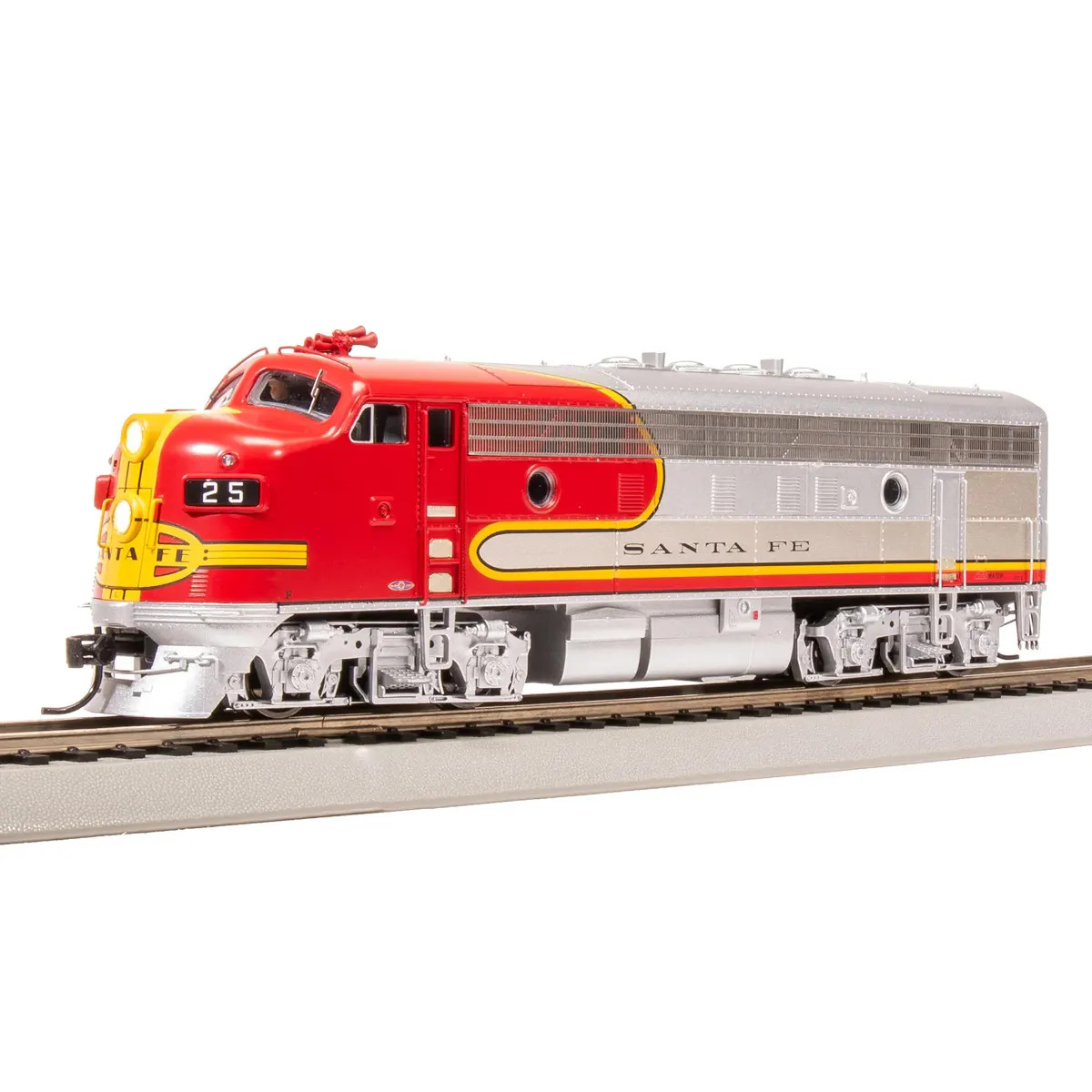 Broadway Limited Paragon 4 HO F3A Santa Fe "Warbonnet" w/ DCC & Sound - Spring Creek Model Trains