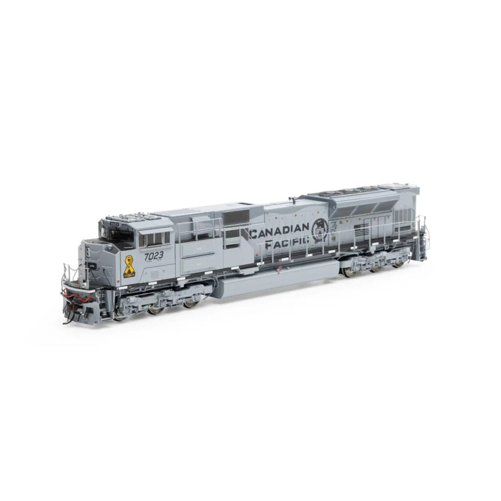 Athearn Genesis HO SD70ACu Canadian Pacific "Fighter Jet Gray" #7023 ...
