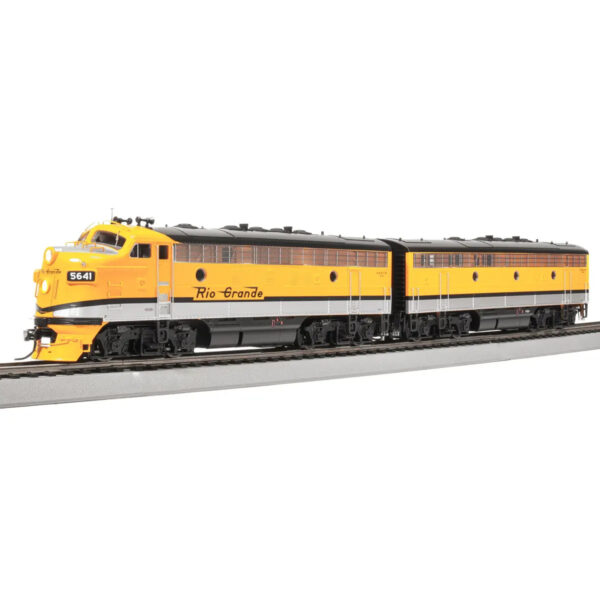 Broadway Limited Paragon 4 HO F7A&B Denver & Rio Grande "Single Stripe" w/ DCC & Sound - Spring ...