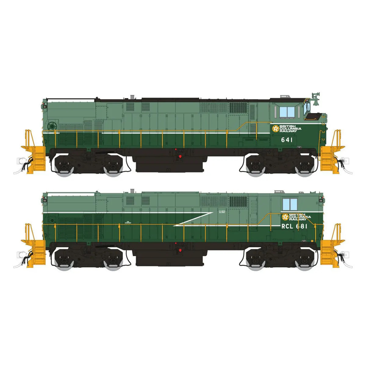 Rapido HO M420 & M420B British Columbia Railway - Spring Creek Model Trains