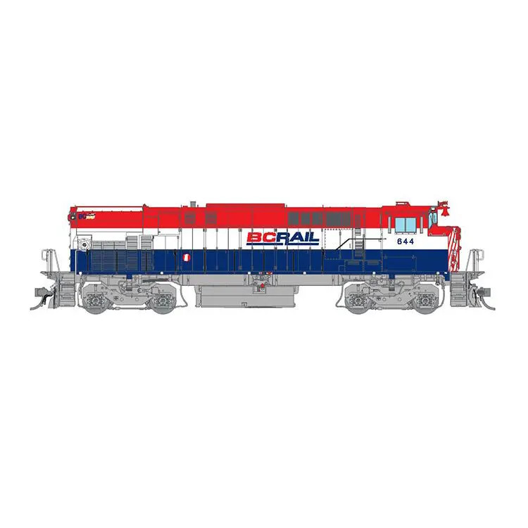 Rapido HO M420 British Columbia Railway "Red, White, & Blue" - Spring Creek Model Trains