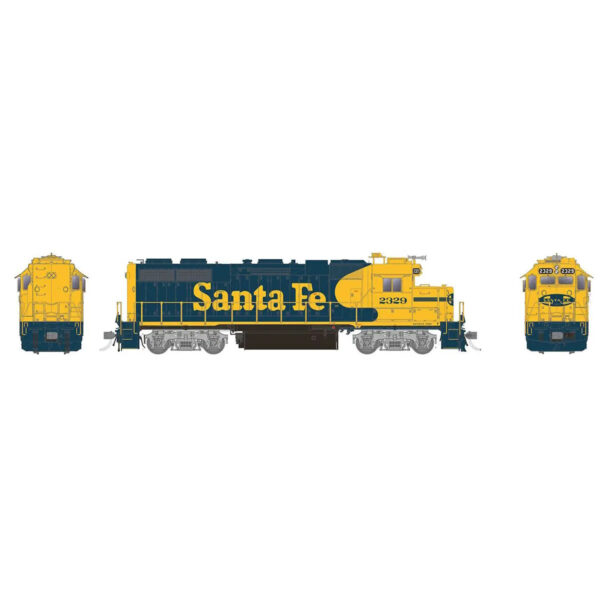Rapido HO GP38 Santa Fe w/ DCC & Sound - Spring Creek Model Trains
