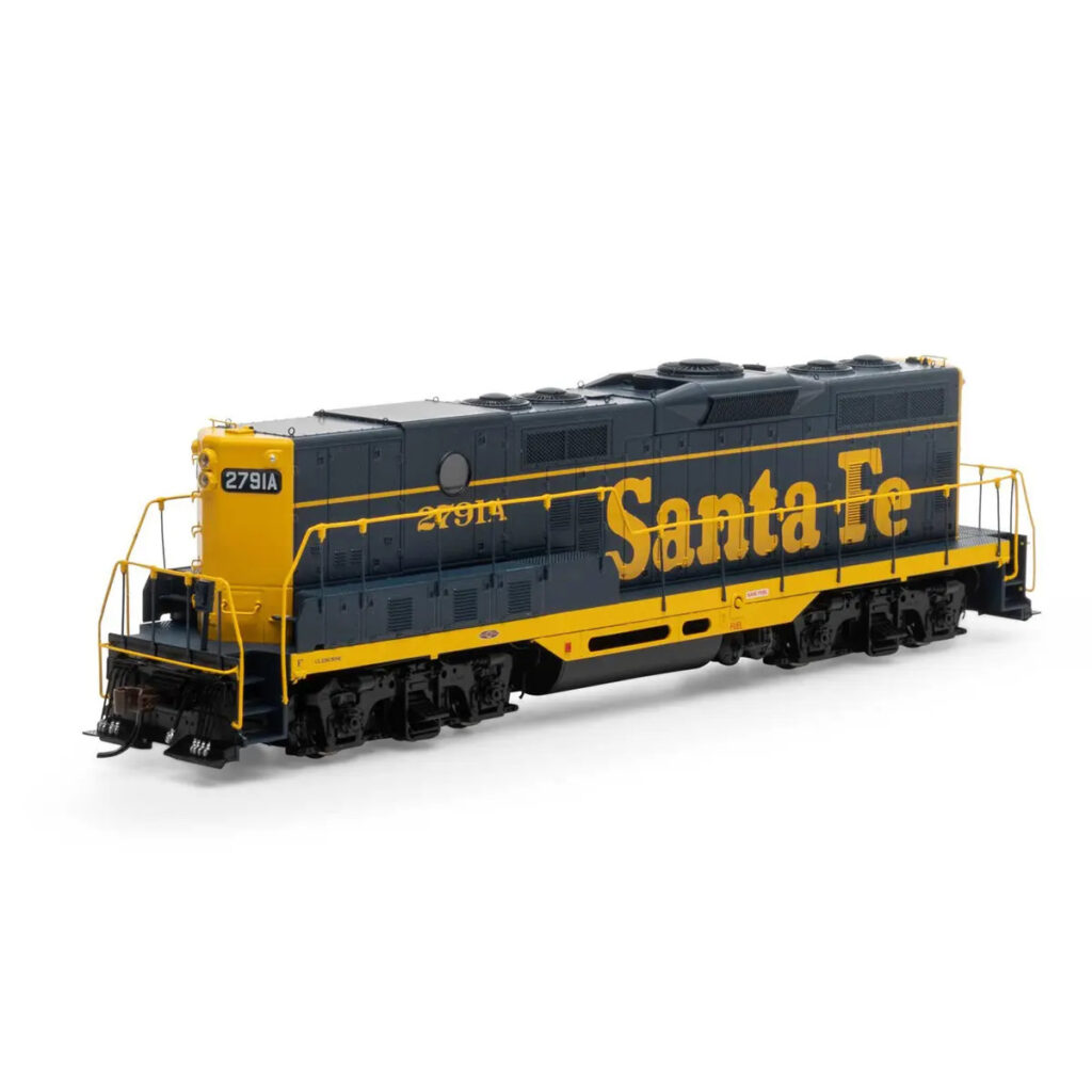 Athearn Genesis HO GP7B Santa Fe "Pinstripe" w/ DCC & Sound #2791A - Spring Creek Model Trains