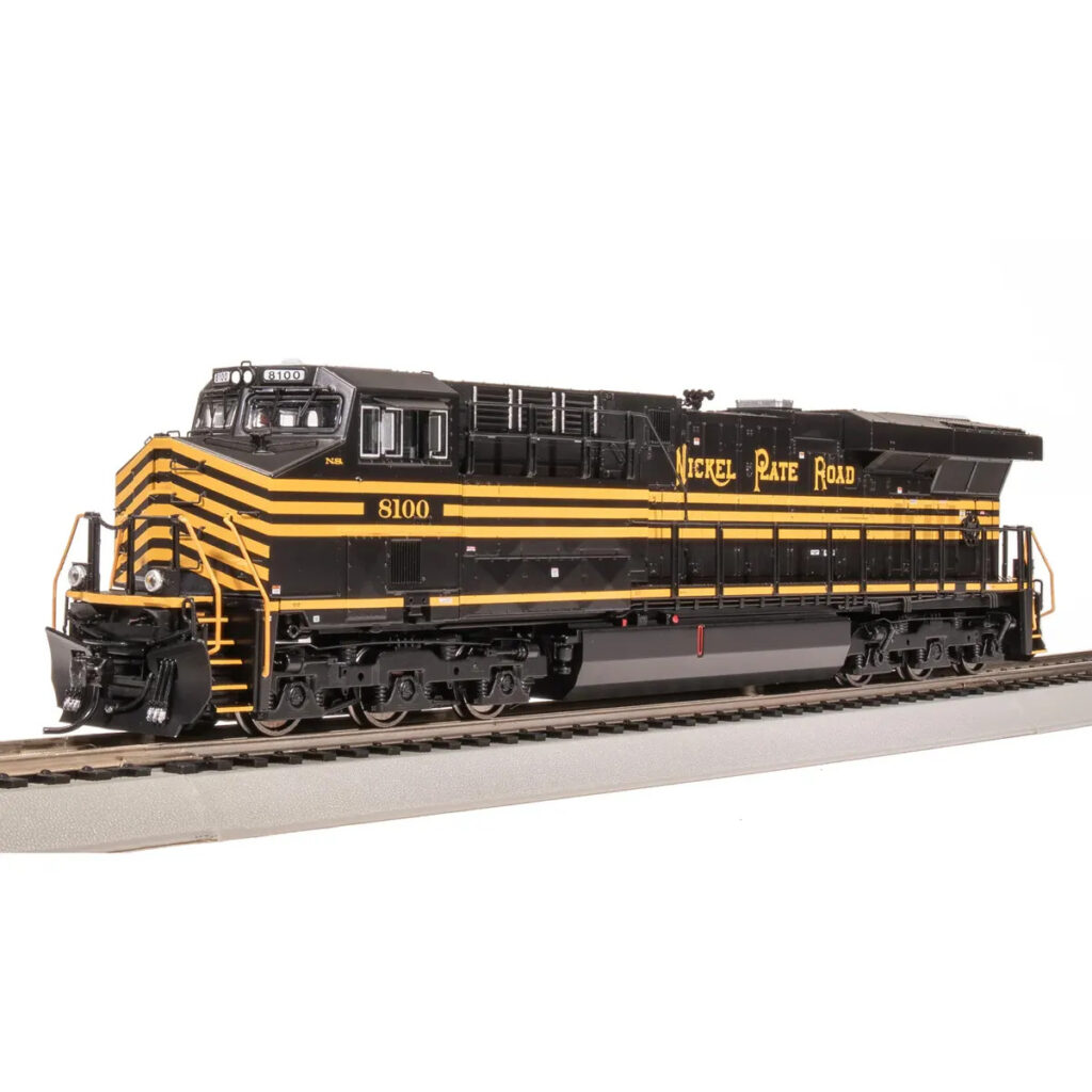 Broadway Limited Stealth HO ES44AC Norfolk Southern "Nickel Plate Road Heritage" #8100 - Spring ...