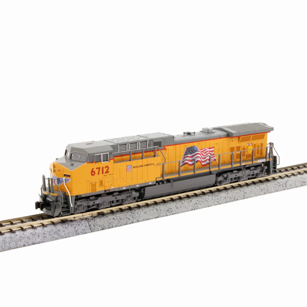 Kato N AC4400CW Union Pacific "Flag" w/ DCC & Sound - Spring Creek ...