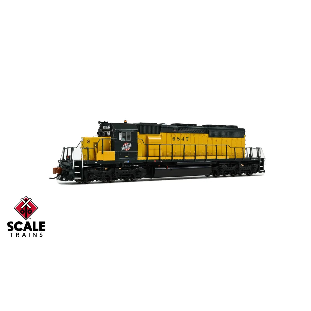 Scale Trains N Rivet Counter SD40-2 Chicago Northwestern "System Logo" w/ DCC & Sound - Spring ...