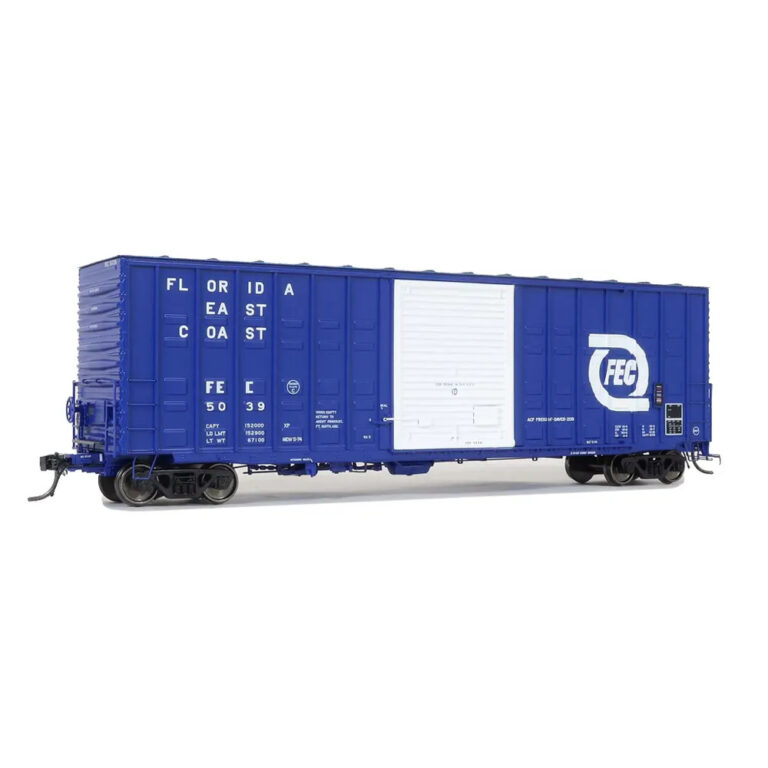 Moloco HO 50' ACF Hi-Cube Waffle Box Car Sliding Door Florida East ...