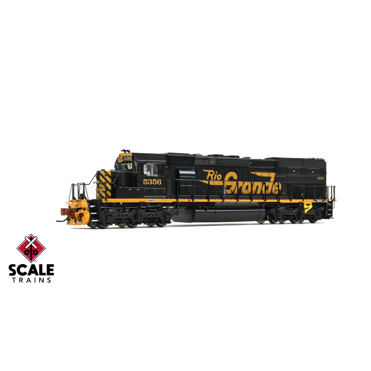 Scale Trains N Rivet Counter SD40T-2 Denver & Rio Grande "As Delivered, Mars Light" - Spring ...