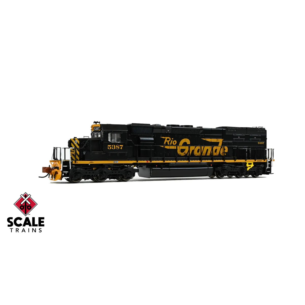 Scale Trains N Rivet Counter SD40T-2 Denver & Rio Grande "As Delivered, Gyralite" - Spring Creek ...