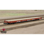 ScaleTrains HO Fox Valley Models 60' PS F60GH Flat Car Trailer Train ...