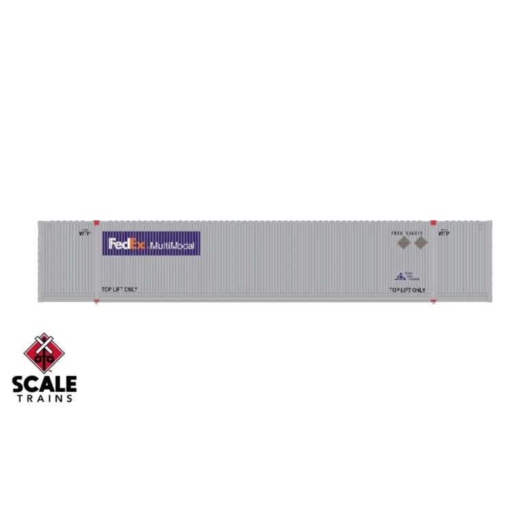 Scale Trains N 53' CIMC Container FedEx "Color Logo" 3 Pack - Spring ...