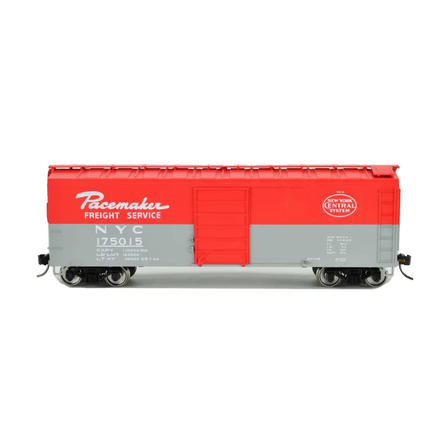 Bowser HO 40' Single Door Box Car New York Central "Pacemaker" - Spring ...