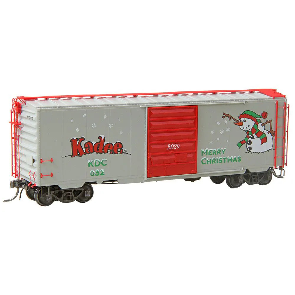 Kadee HO 40' PS-1 Box Car 2024 Christmas Car - Spring Creek Model Trains