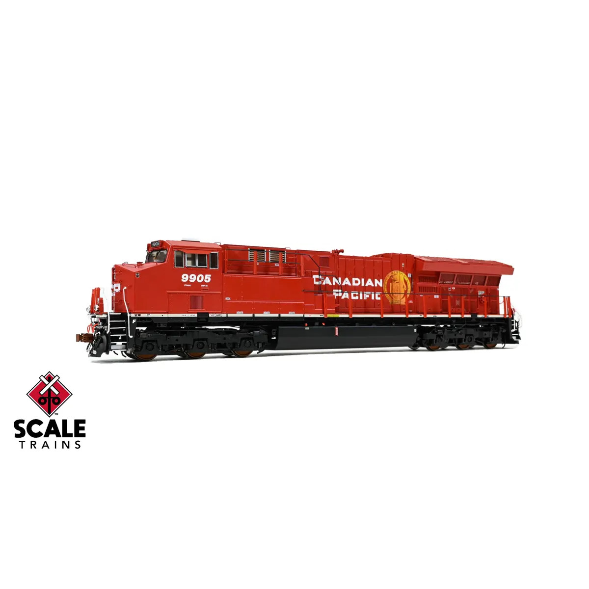 Scale Trains HO Rivet Counter Tier 4 ET44AC Canadian Pacific "Beaver, Fantasy" w/ DCC & Sound ...
