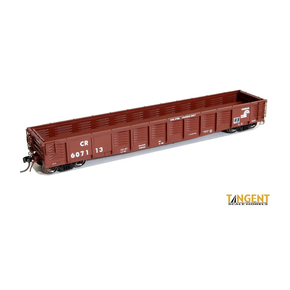 Tangent HO PRR & PC Shops G43 Class Corrugated Side Gondola Conrail ...