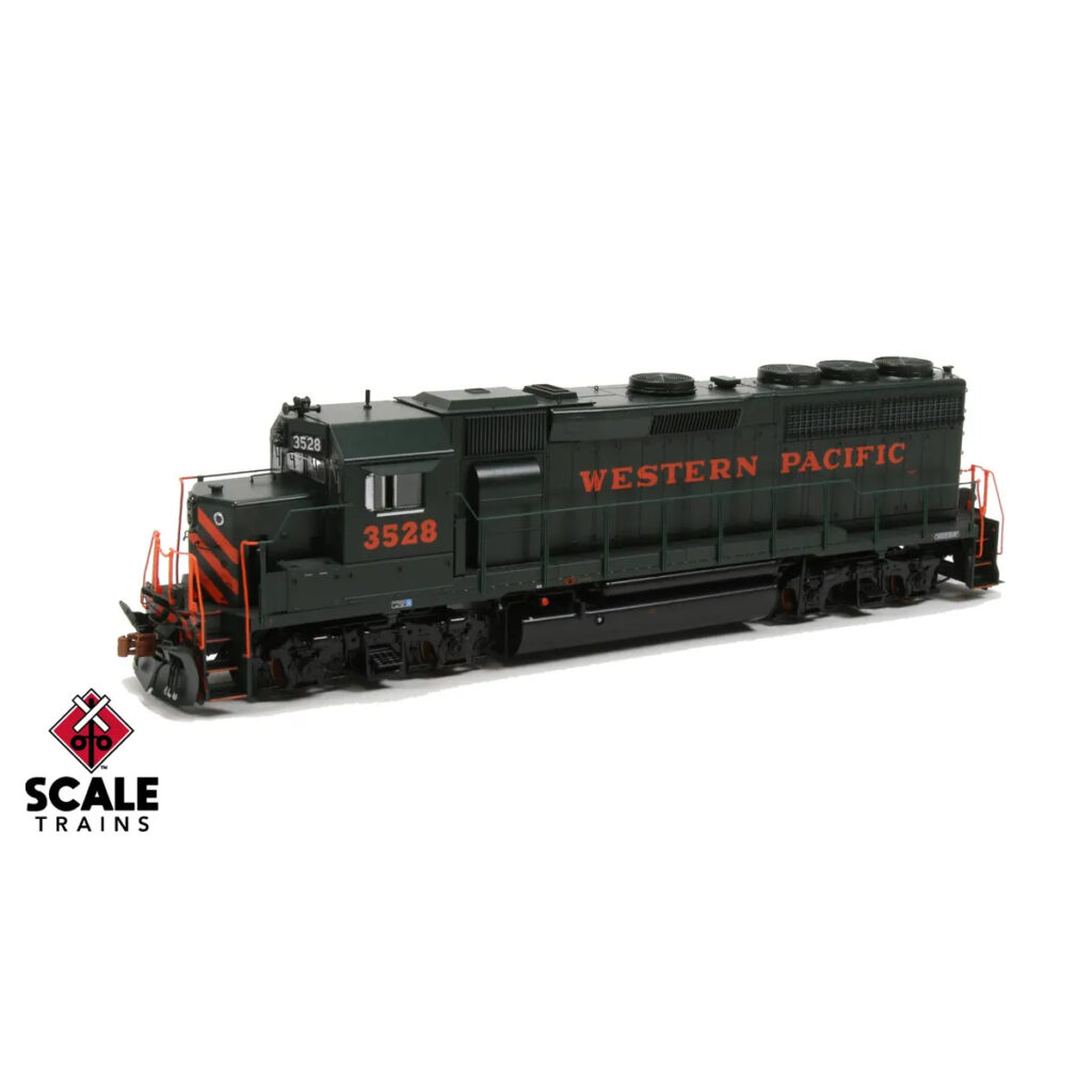 Scale Trains HO Rivet Counter GP40 Western Pacific w/ DCC & Sound ...