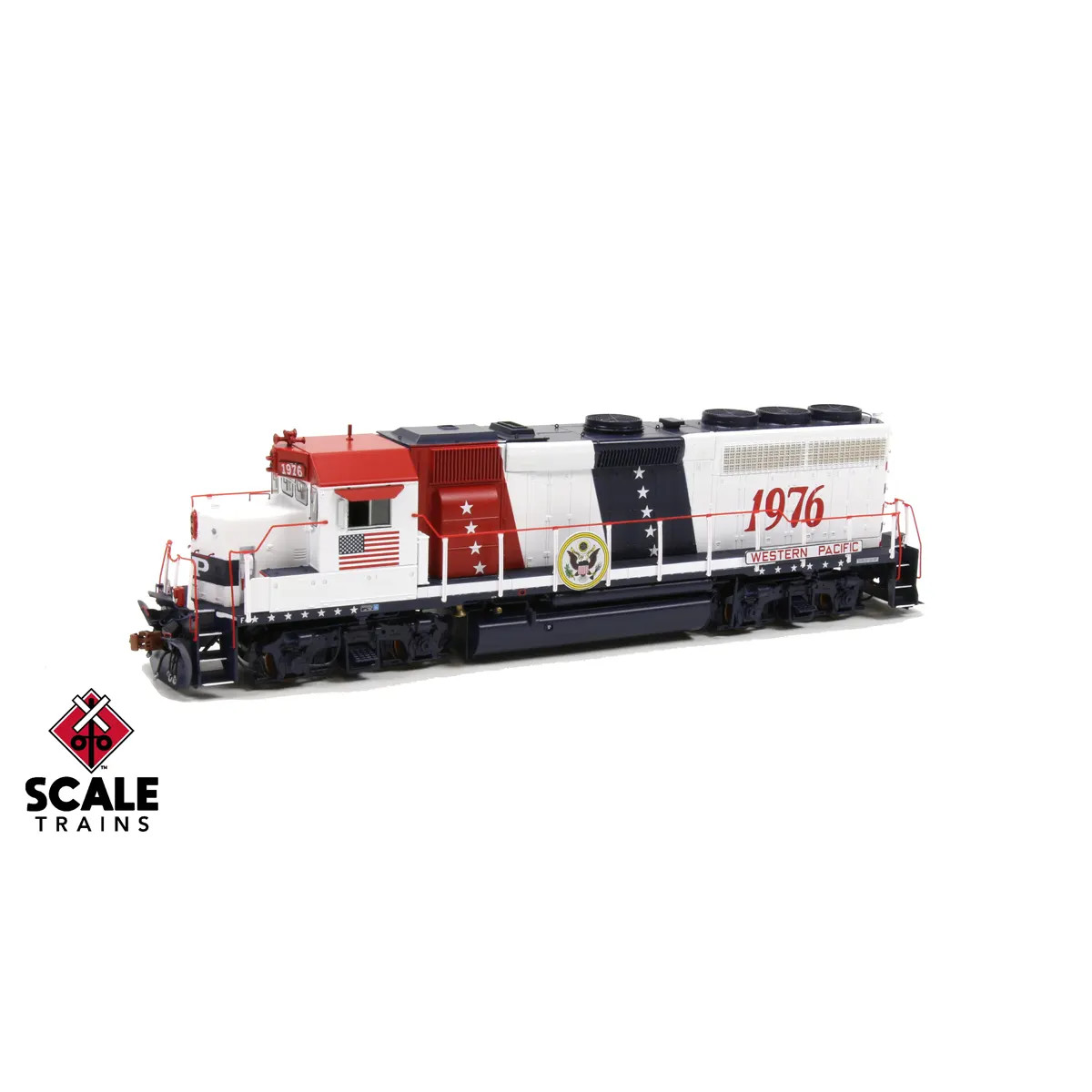 Scale Trains HO Rivet Counter GP40 Western Pacific "Bicentennial" - Spring Creek Model Trains