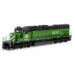 Athearn HO SD40T-2 Burlington Northern "Fantasy" w/ DCC & Sound ...