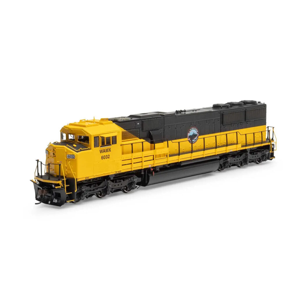 Athearn Genesis HO SD60M 3 Window Webb Asset Management "WAMX" w/ DCC ...