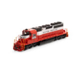 Athearn HO SD40 Santa Fe "Pinstripe" w/ DCC & Sound - Spring Creek Model Trains