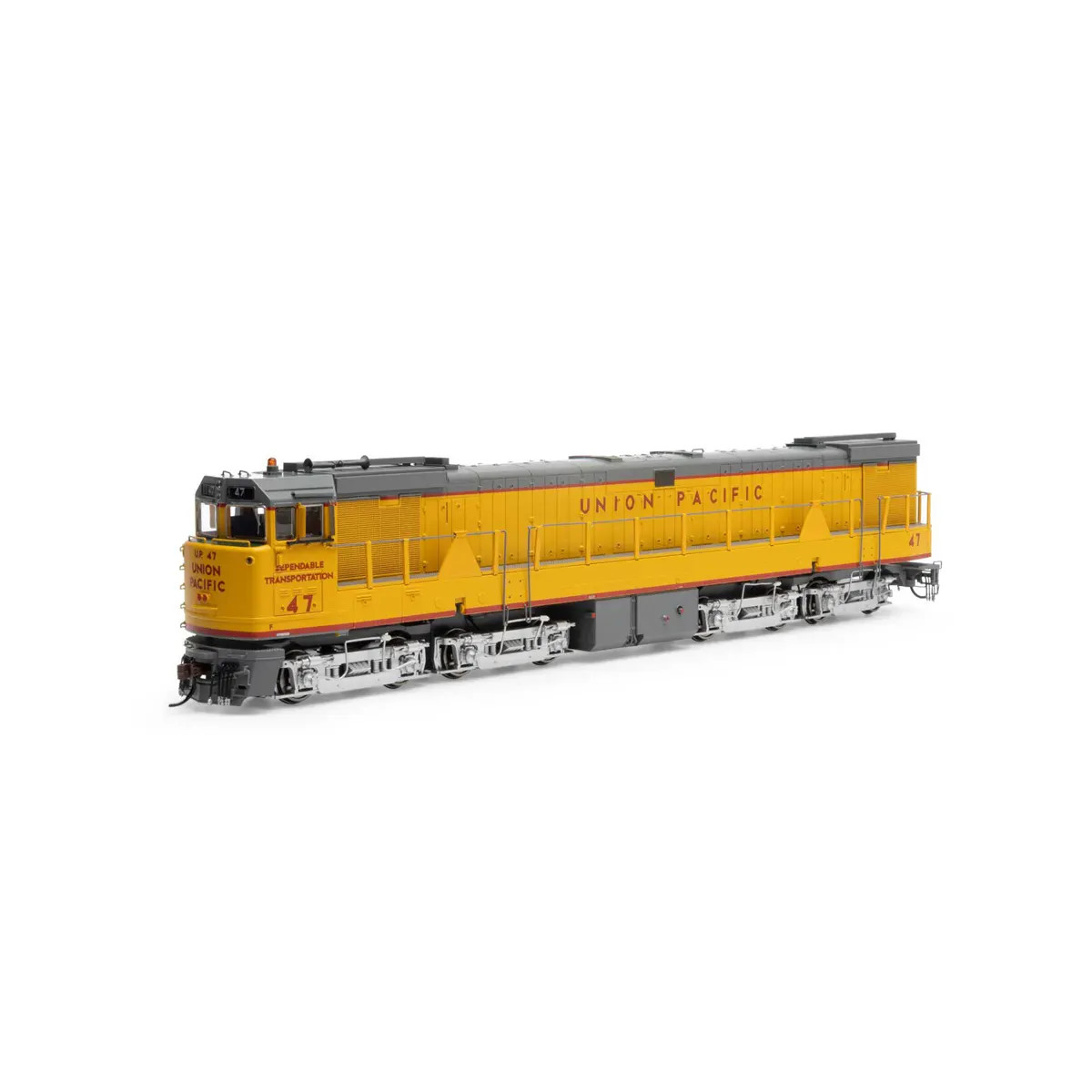 Athearn Genesis HO U50D Union Pacific "Dependable Transportation" w ...