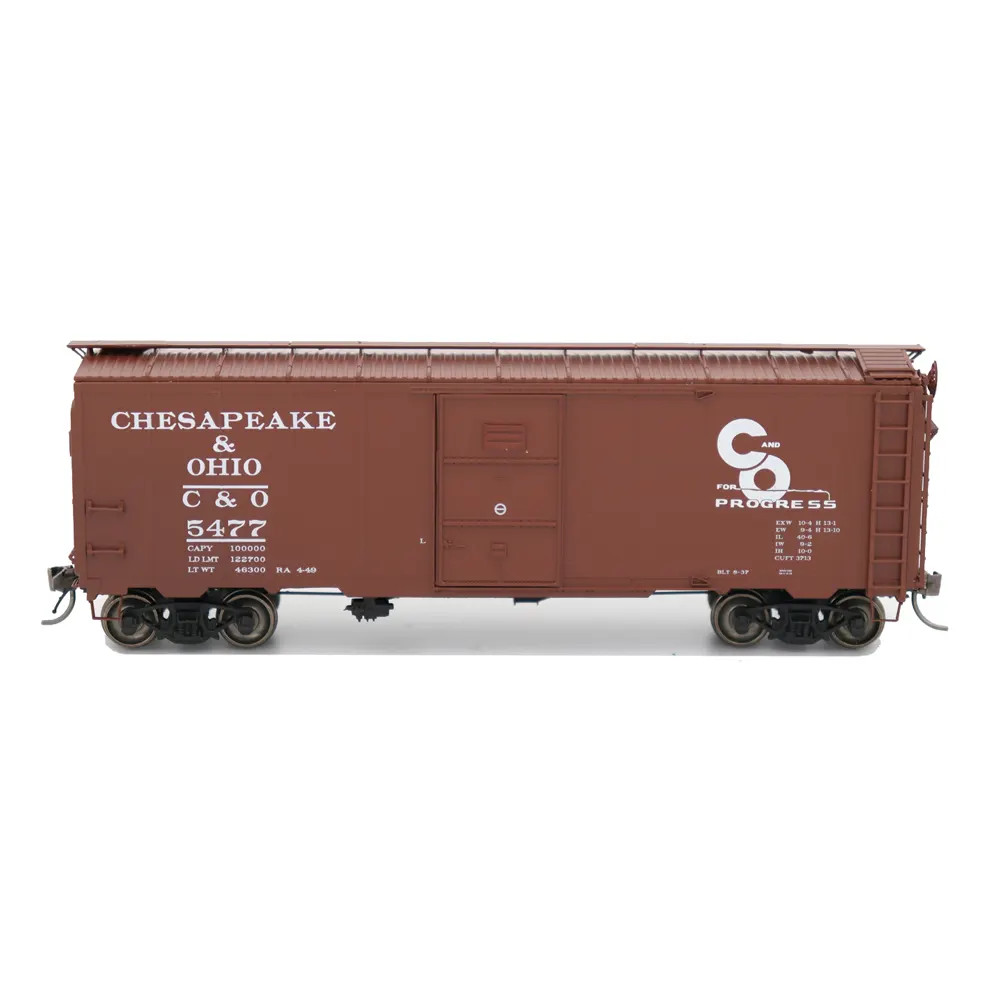 Intermountain HO 40' 1937 AAR Box Car Chesapeake & Ohio "Deco Ends ...