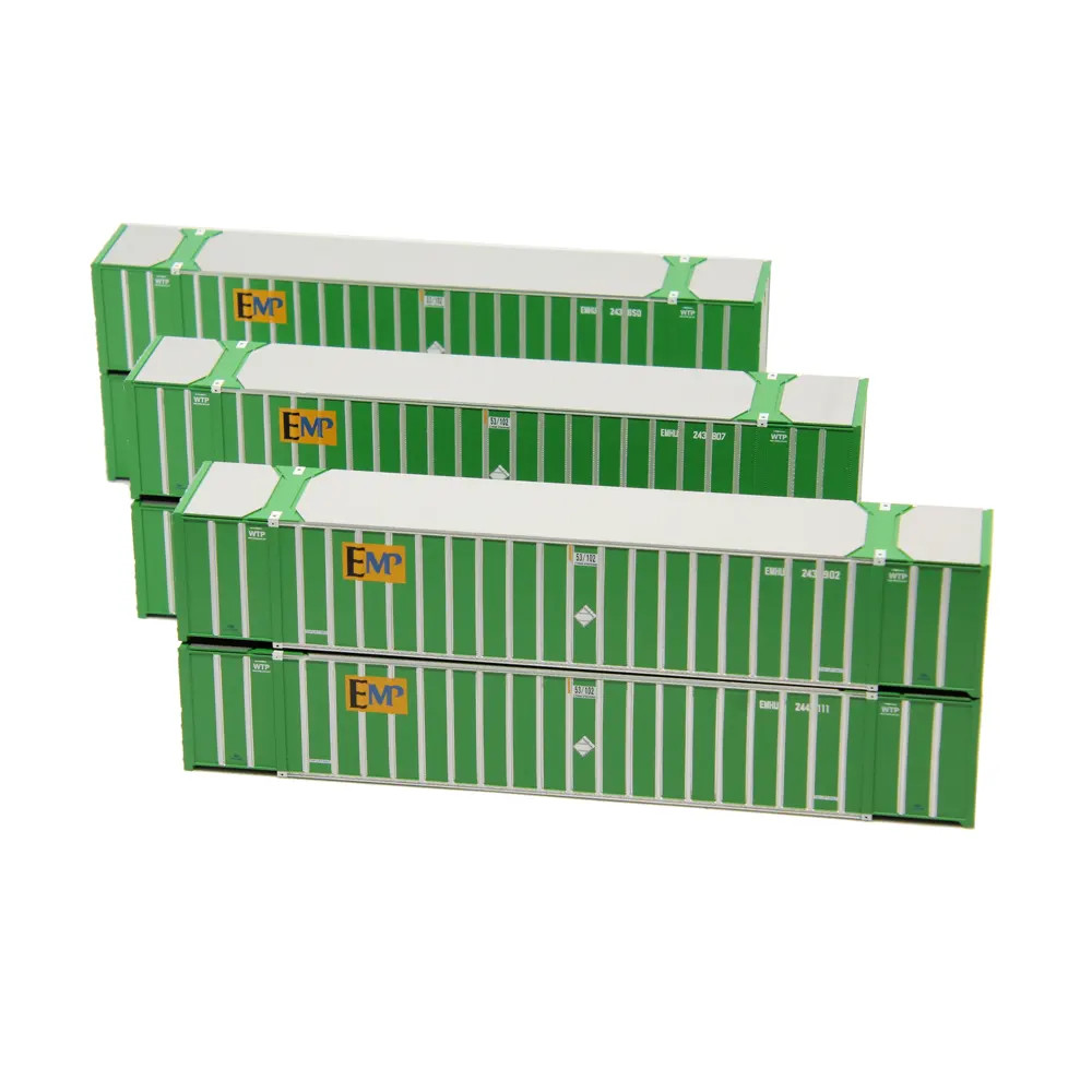 Intermountain/A-Line HO Gunderson Maxi IV Well Car Trailer Train "ex ...