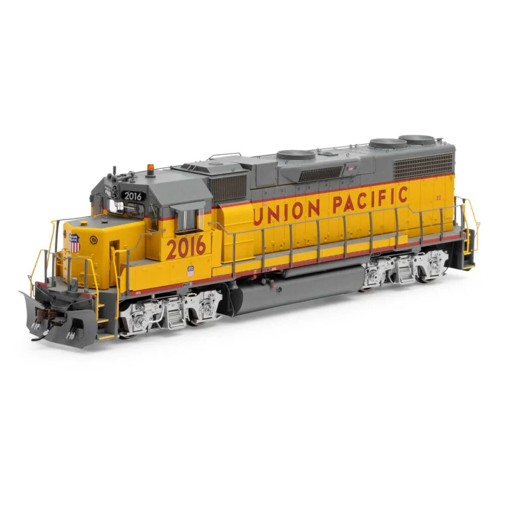 Athearn Genesis HO GP38-2 Union Pacific "Silver Trucks" w/ DCC & Sound ...