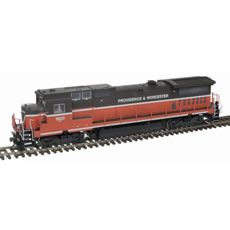 Atlas HO B40-8 Providence & Worcester w/ Ditch Lights, DCC & Sound - Spring Creek Model Trains