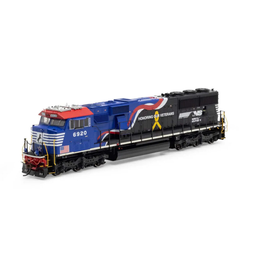 Athearn Genesis HO SD60E Norfolk Southern "PTC, Veterans" w/ DCC & Sound #6920 - Spring Creek ...