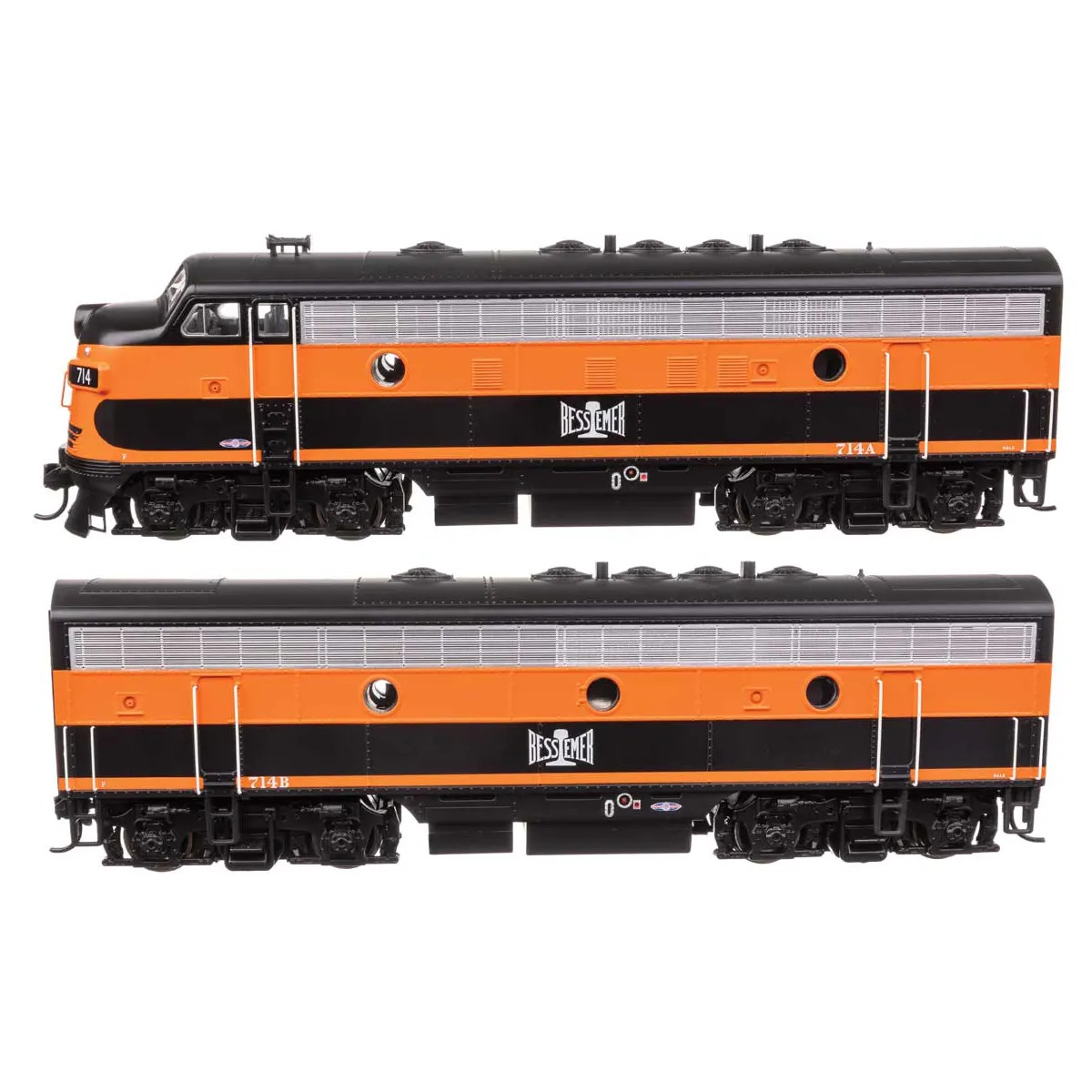 Walthers Mainline HO F7A-B Bessemer & Lake Erie w/ DCC & Sound - Spring Creek Model Trains