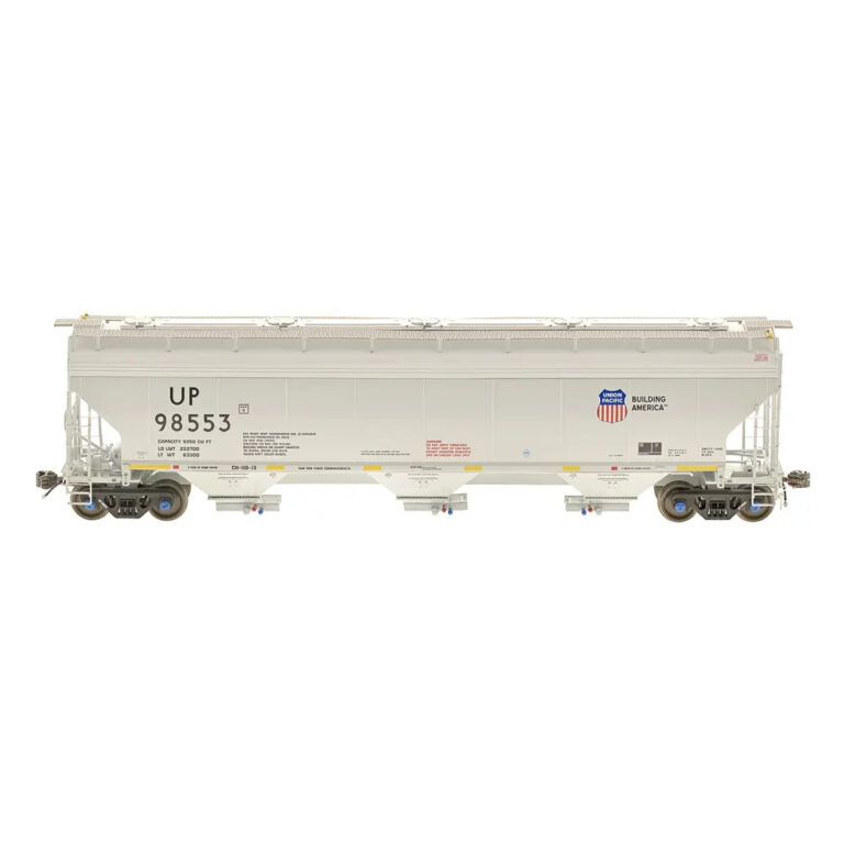 Class One Model Works HO ARI 5200 Covered Hopper Union Pacific ...