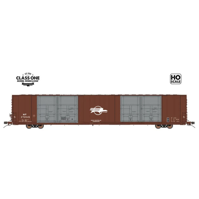 Class One Model Works HO 86' Thrall High Cube Quad Door Box Car ...