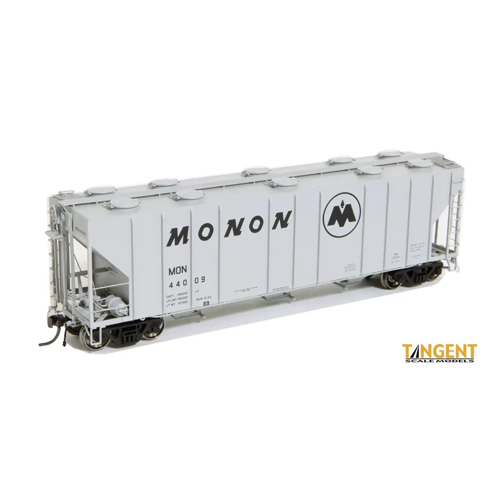Tangent HO PS-2CD 4000 Covered Hopper Monon - Spring Creek Model Trains