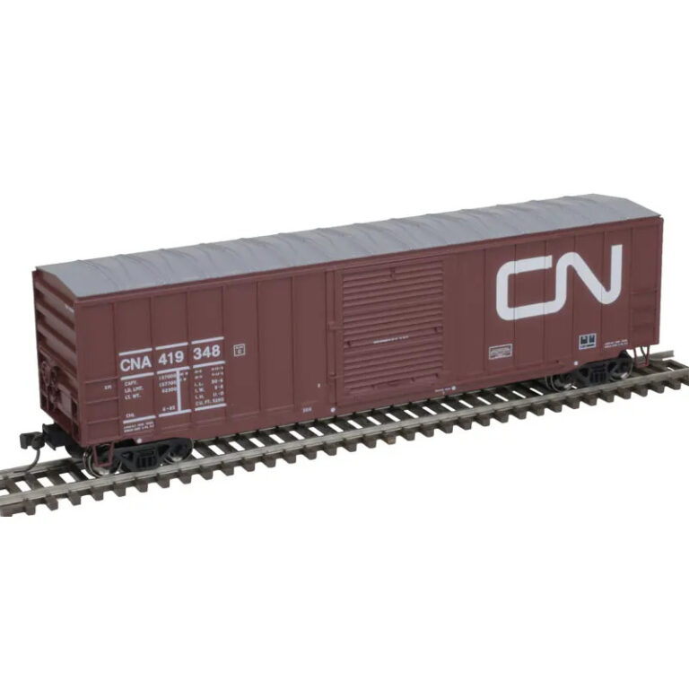 Atlas HO Trainman 50' ACF Box Car Canadian National - Spring Creek ...