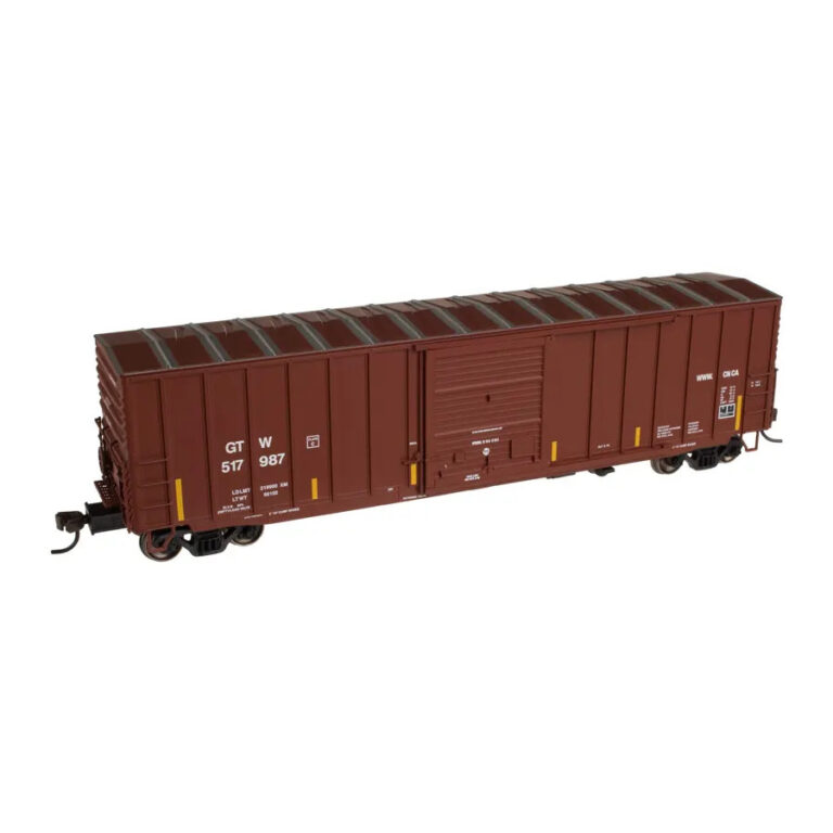 Atlas HO 50' ACF Precision Design Rib Side Box Car Grand Trunk - Spring ...