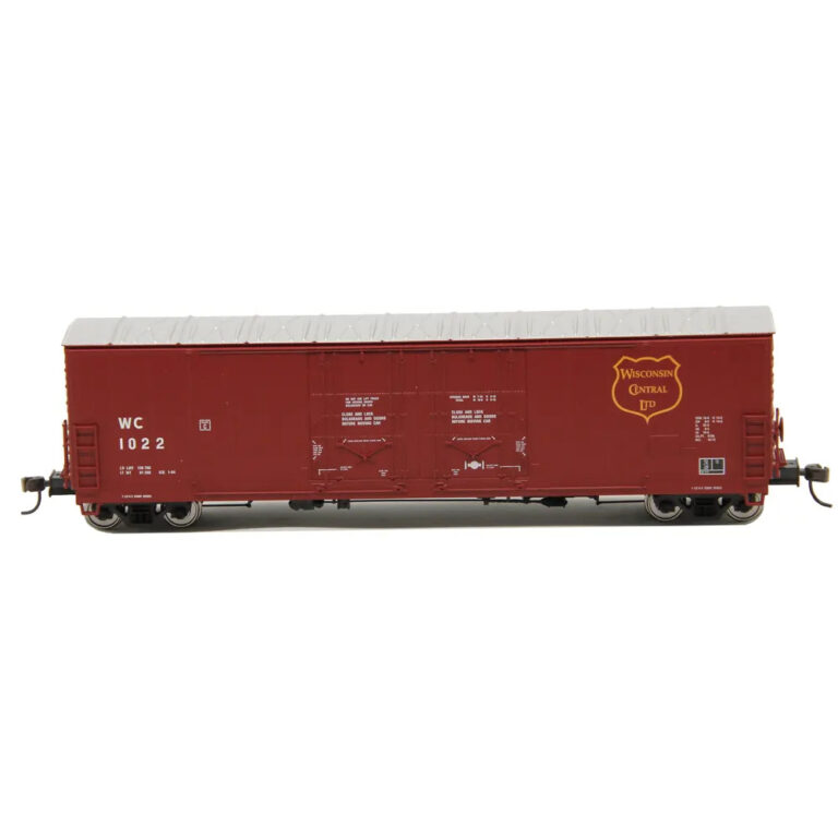 Atlas HO 53' Evans Double Plug Door Box Car Wisconsin Central - Spring Creek Model Trains