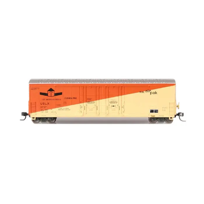 Atlas HO 53' Evans Double Plug Door Box Car Fort Vancouver Plywood "USLX" - Spring Creek Model ...