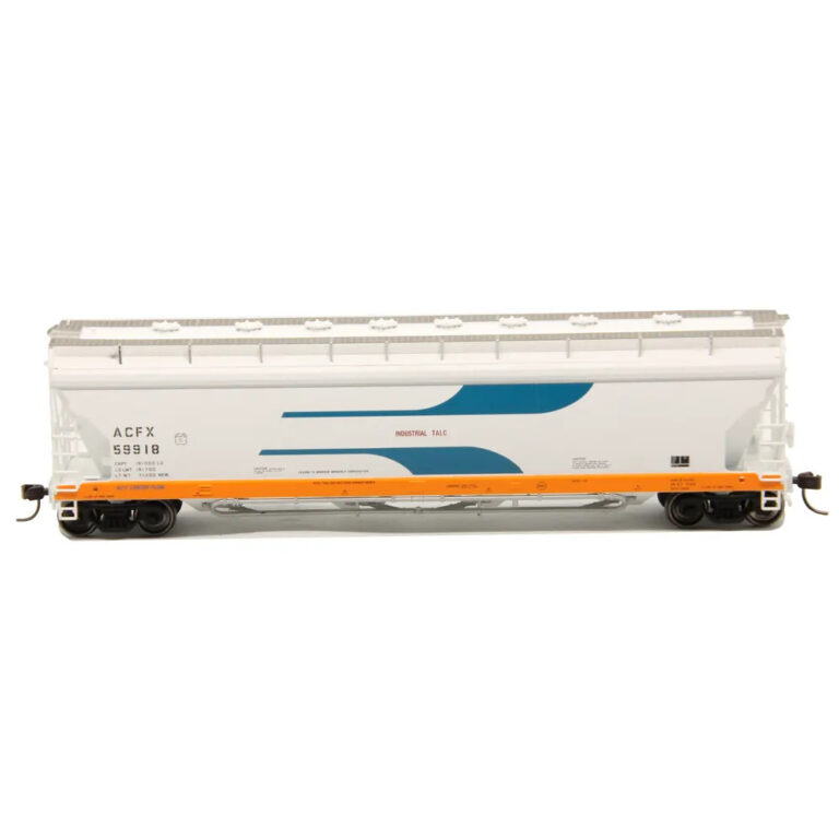Atlas HO Pressureaide Covered Hopper ACFX "Venturi with Orange Sill ...