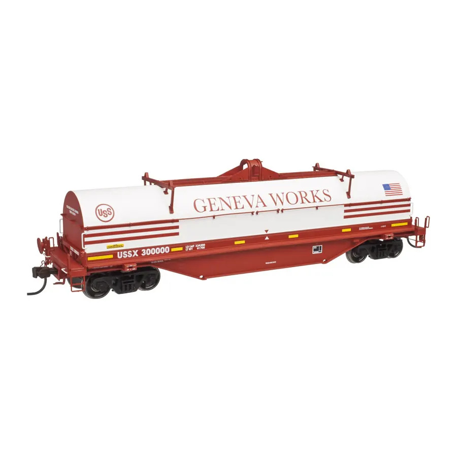 Atlas HO 42' Coil Car US Steel "Geneva Works" - Spring Creek Model Trains