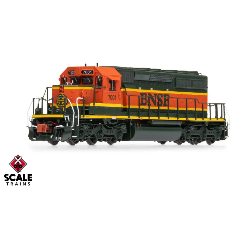 Scale Trains N Rivet Counter SD40-2 BNSF "Heritage 1, Large Nose Logo" w/ DCC & Sound - Spring ...