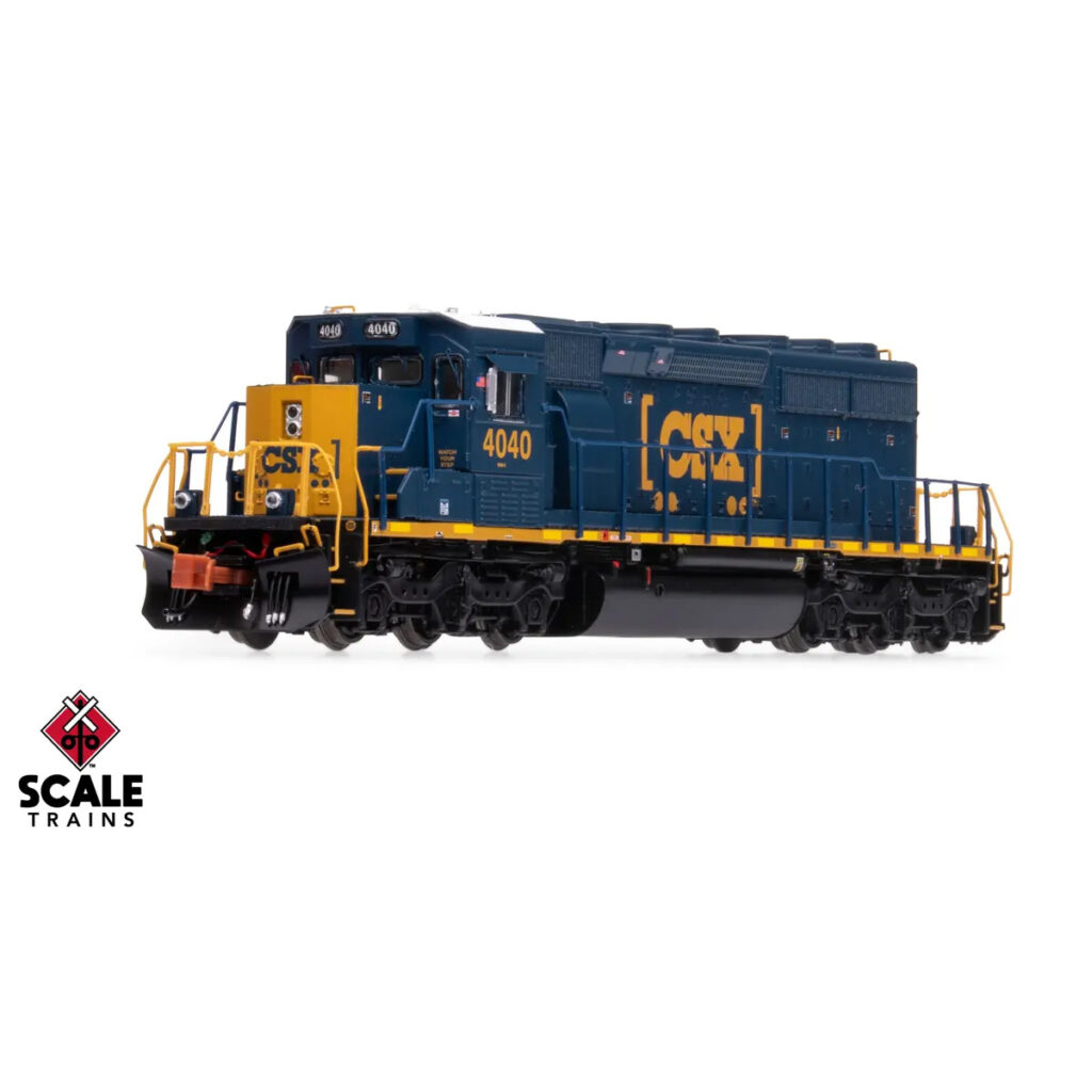 Scale Trains N Rivet Counter SD40-3 CSX "Boxcar" w/ DCC & Sound - Spring Creek Model Trains